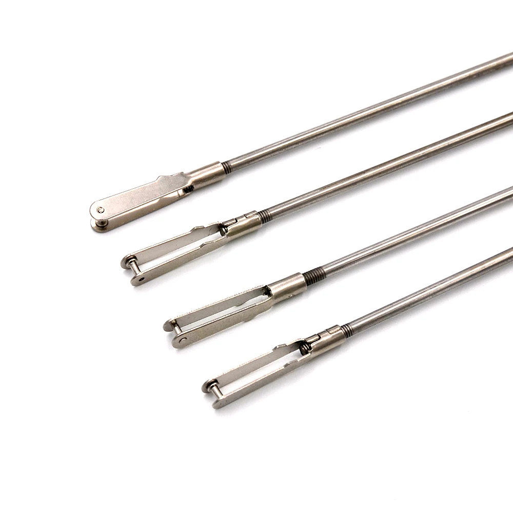 M2/M3 Steel Clevis Push Rod Coupler Servo Connecting Level/Rod Chuck ...