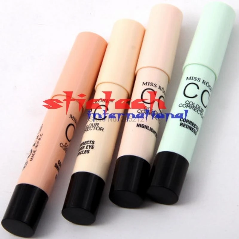 by ems or dhl 100pcs face Makeup CC Color Corrector Blemish Concealer ...