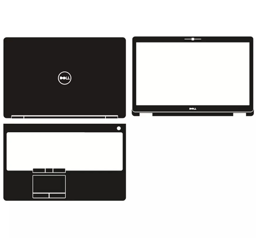 3pcs Skin Sticker Full Cover For Dell Latitude E5570 E5550 3340 E5440 ...