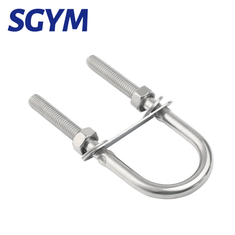 Hot 1pcs M4 M5 M6 M8 M10 M12 U Bolt 26mm 30mm 50mm Inner Width U-Bolt ...