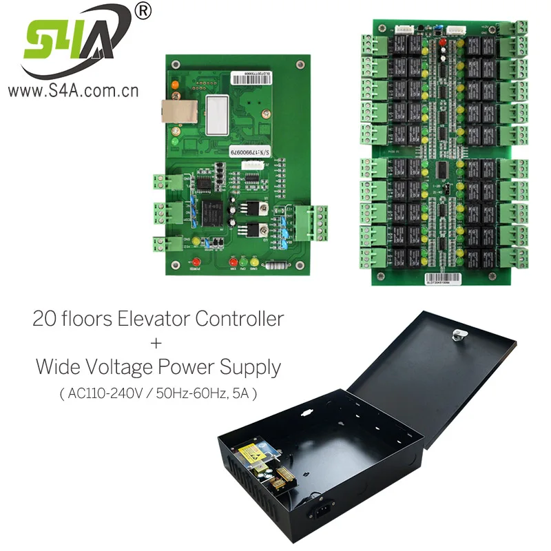RFID elevator controller and Cabinet lock controller 40 floors lift ...