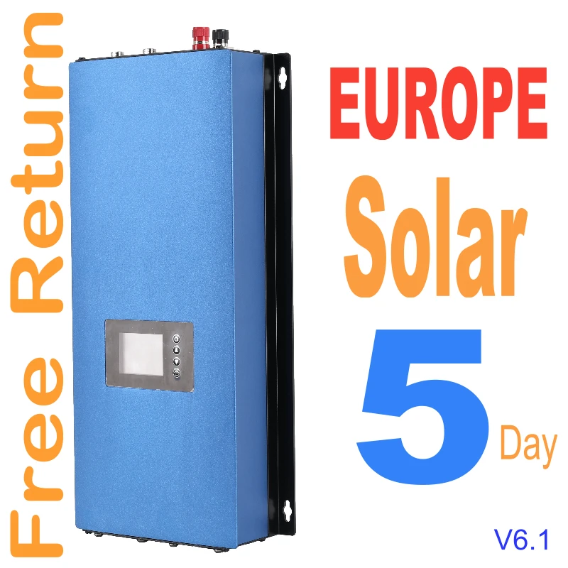 2000W Solar Power Grid Tie Inverter Limiter for Home PV System Battery ...