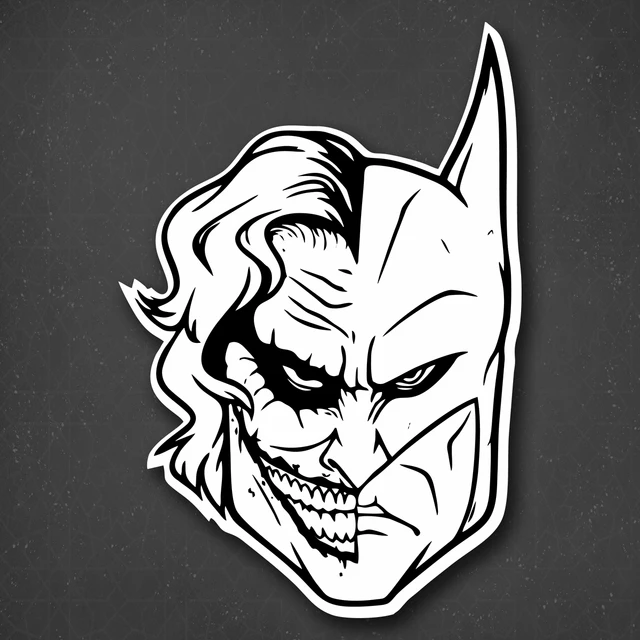 Batman Joker Vector