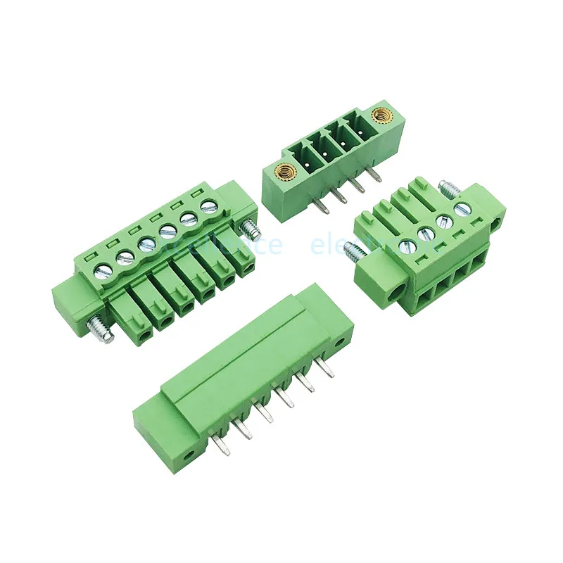 Wire & Cable Connectors 10Pcs 3.81mm Pitch 2 Pin Straight Screw ...