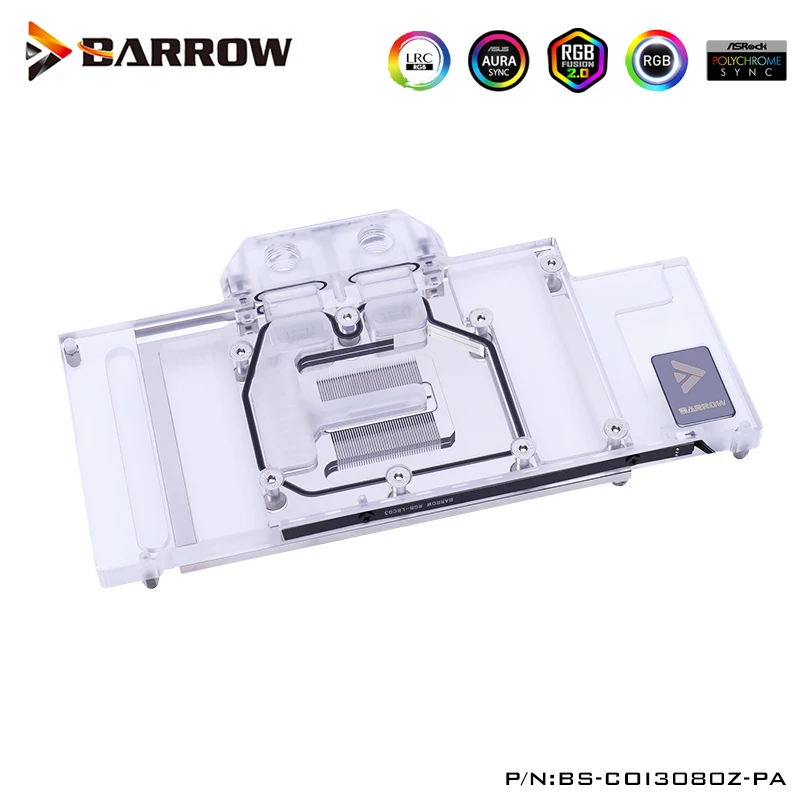 Barrow GPU Water Block For Colorful RTX 3080 10G,Galaxy RTX 3080 OC ...
