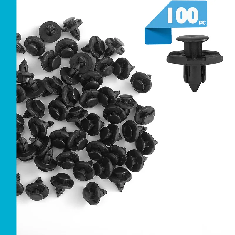100Piece-01553-09321-8mm-Plastic-Rivets-Clips-for-Nissan-NV-Altima ...