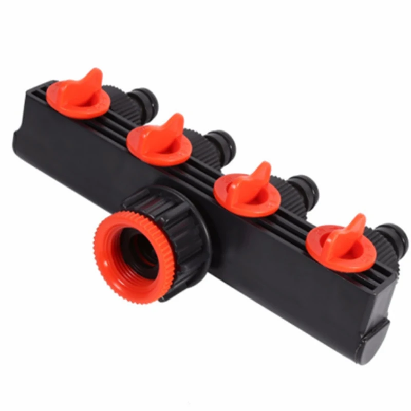 Garden Hose Pipe Separator Drip Irrigation Garden Forest Tool 4 Pass ...