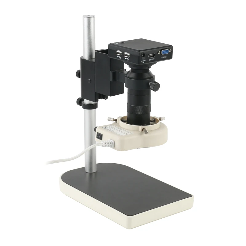 Cámara microscópica Digital HD 1080P 1/2.5 "CMOS HDMI VGA Video, lente ...