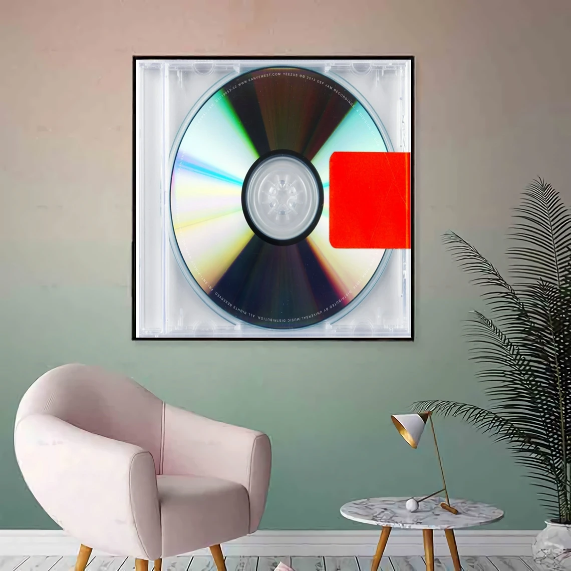 Yeezus Album Cover Square