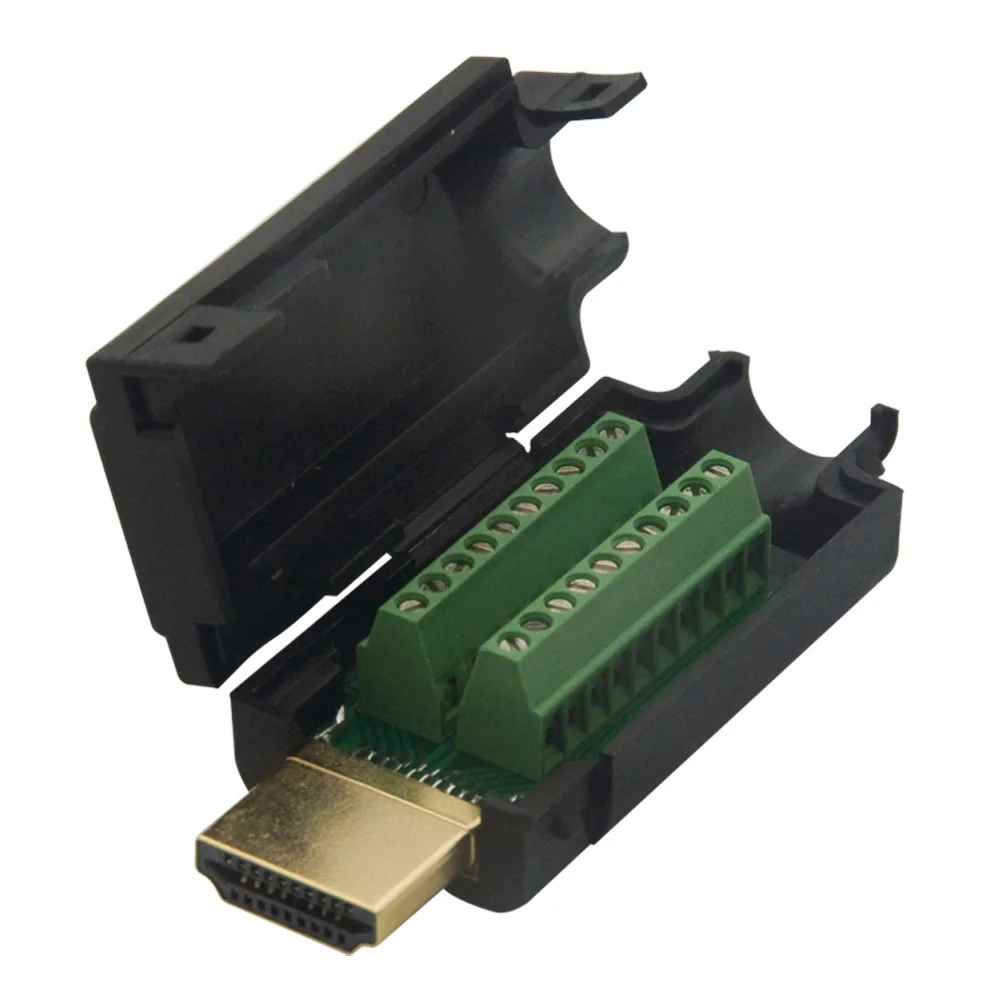New style HDMI Male Connector With Screw Connection