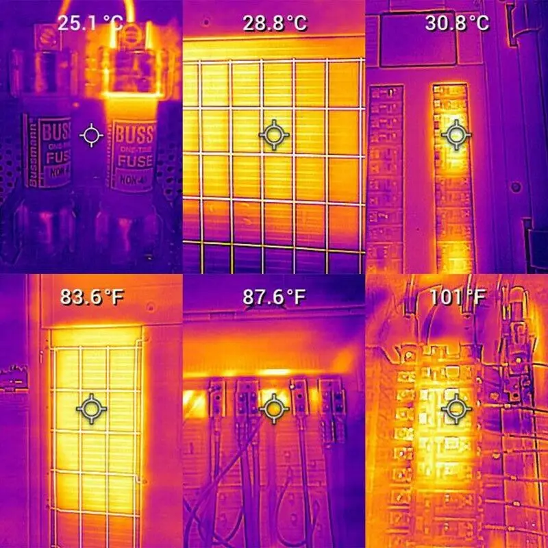 FLIR Infrared Thermal Imager Industrial Detector Camera and Floor Wall ...