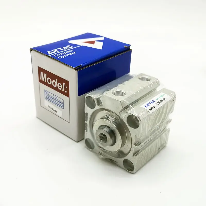 Original AirTAC Compact Cyinder SDA40x25 Bore 40mm Stroke 25mm ...