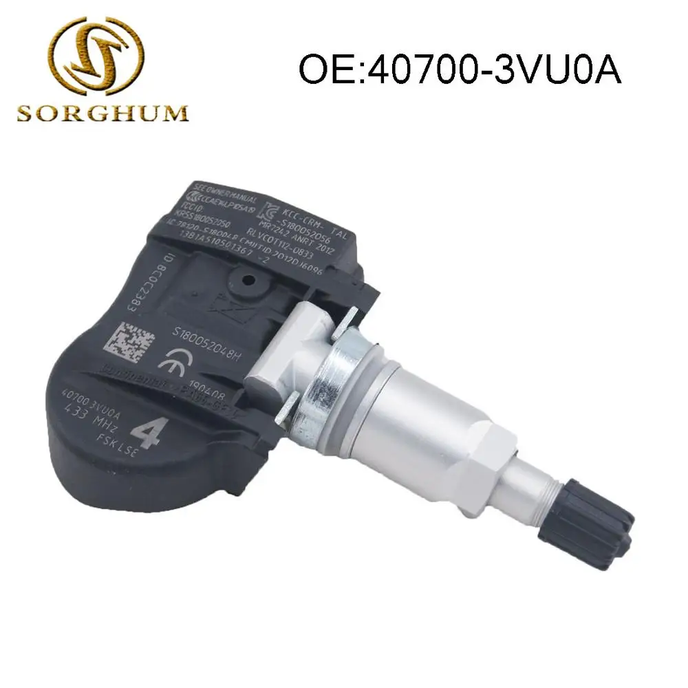 1 PCS 자동차 TPMS 타이어 압력 타이어 공기압 X T 자동차 타이어 액세서리 닛산 OEM 407003VU0A 40700 ...