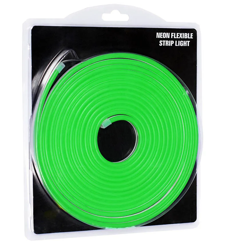 Green Blue Silicon Slim Neon Flex LED Strip SMD2835 12 Volt 7w 6x12mm ...