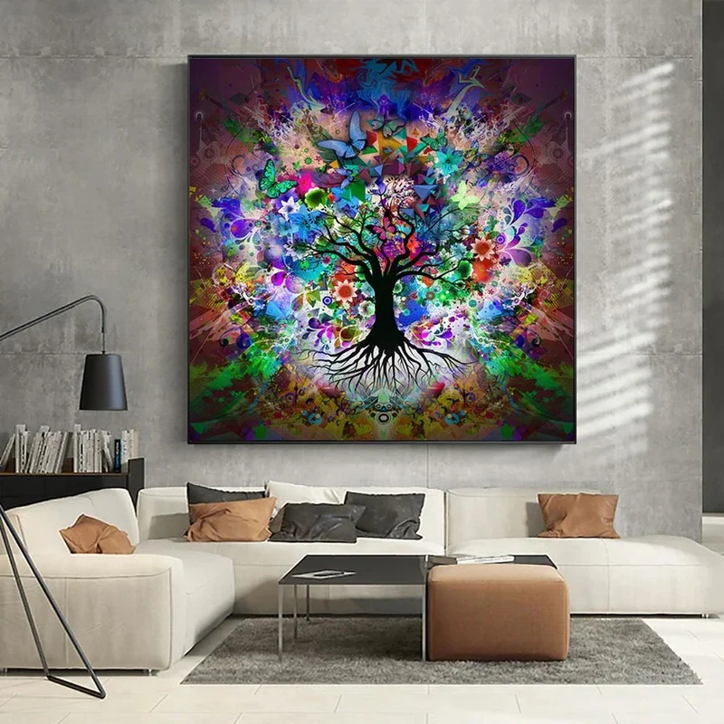 Living Life Tree With Frames