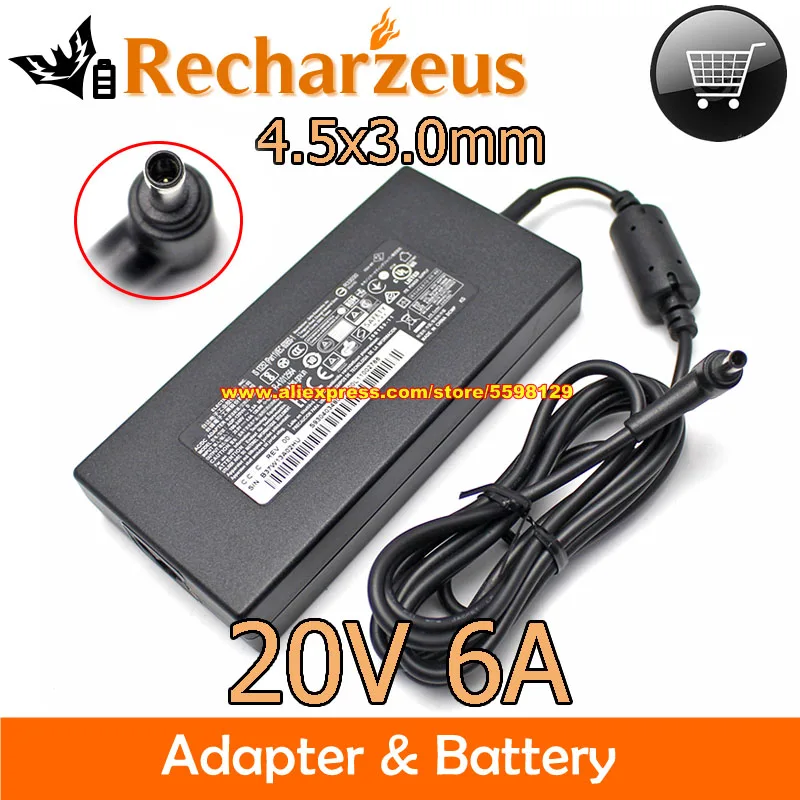 Genuine-Delta-ADP-120VH-D-AC-Adapter-120W-20V-6A-Chicony-A17-120P2A ...