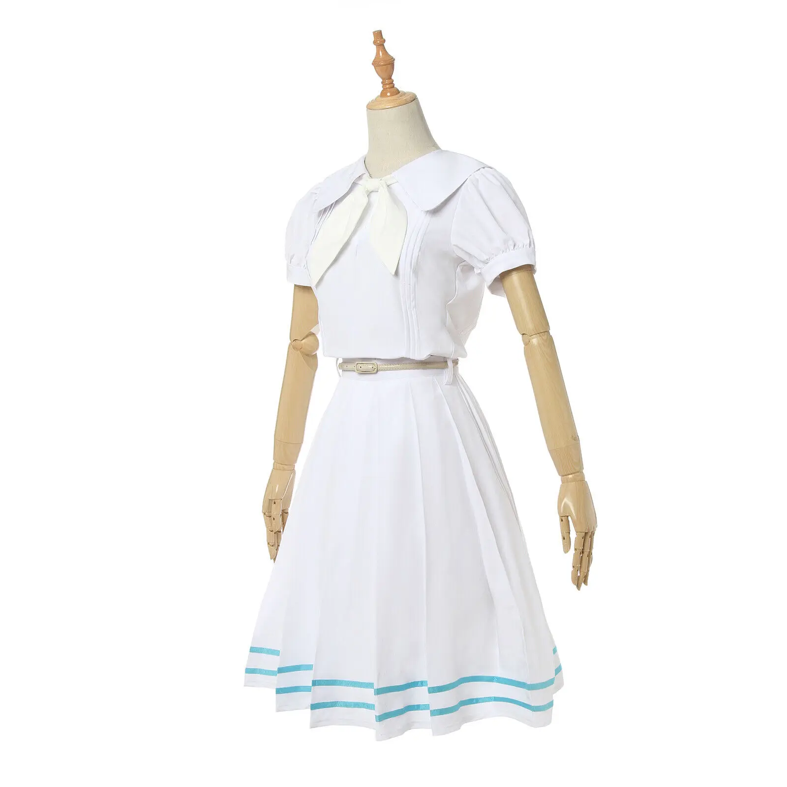 Anime Beastars Haru White Sailor Uniform Cosplay Costume - AllCosplay.com