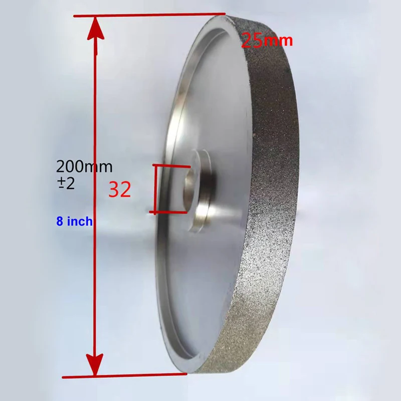 200mm-8-Inch-Diamond-Grinding-Wheel-32-Hole-Tungsten-Steel-Alloy-Cutter ...