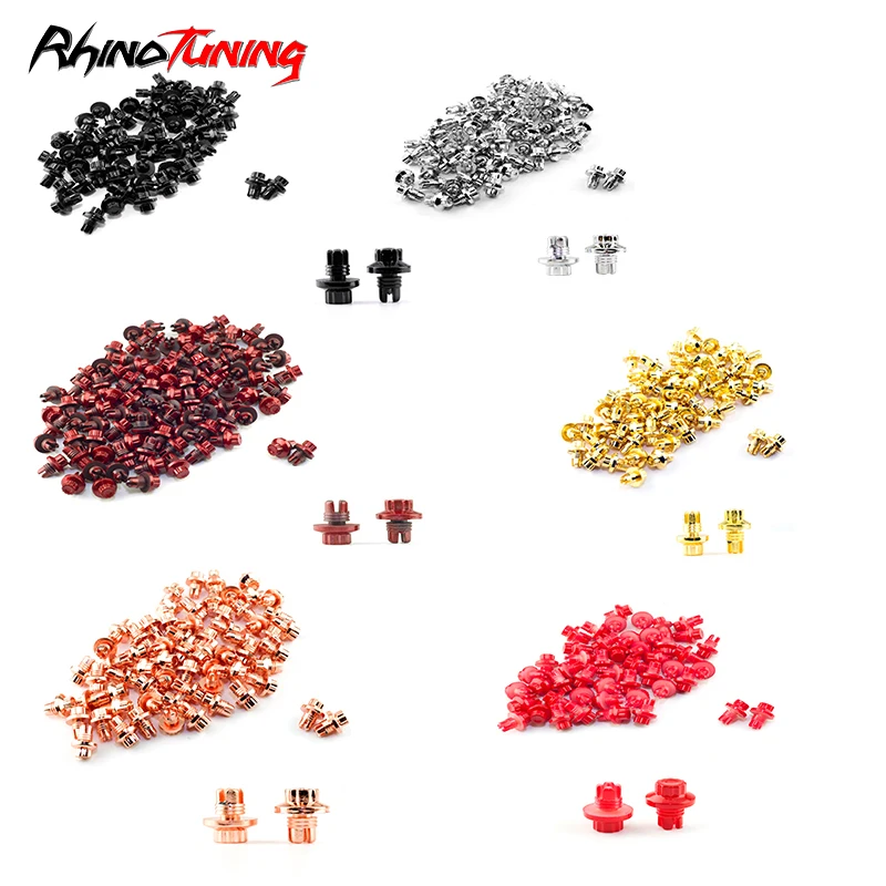 100pcs-14mm-Car-Wheel-Rivets-For-Universal-Rim-Cap-Lip-Screw-Bolt-Tires ...