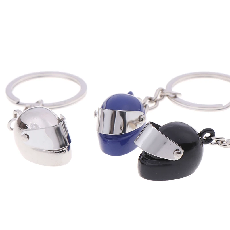 Metal-Motorcycle-Helmet-Key-Chain-Fashion-Stereo-Motorcycle-Helmets ...