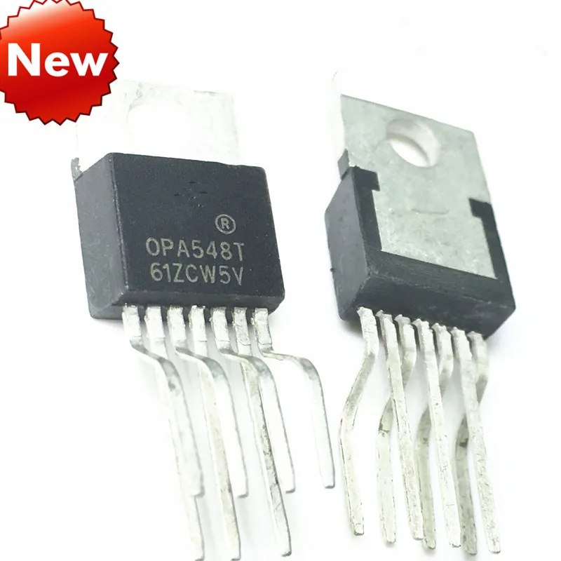 Novo OPA548T OPA548 Amplificador operacional de alta corrente de sete terminais IC TO-220