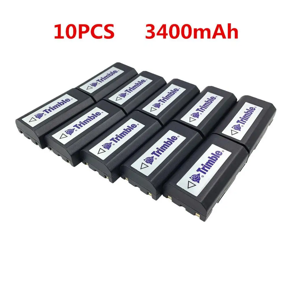 10pcs 3400mah 7.4v Trimble 54344 Battery 2 4 5 8 Pcs For Trimble Rtk ...