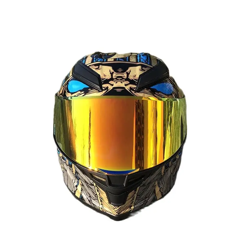 Full Face Helmet Off-road Helmets Downhill Racing Mountain Safety Cross ...
