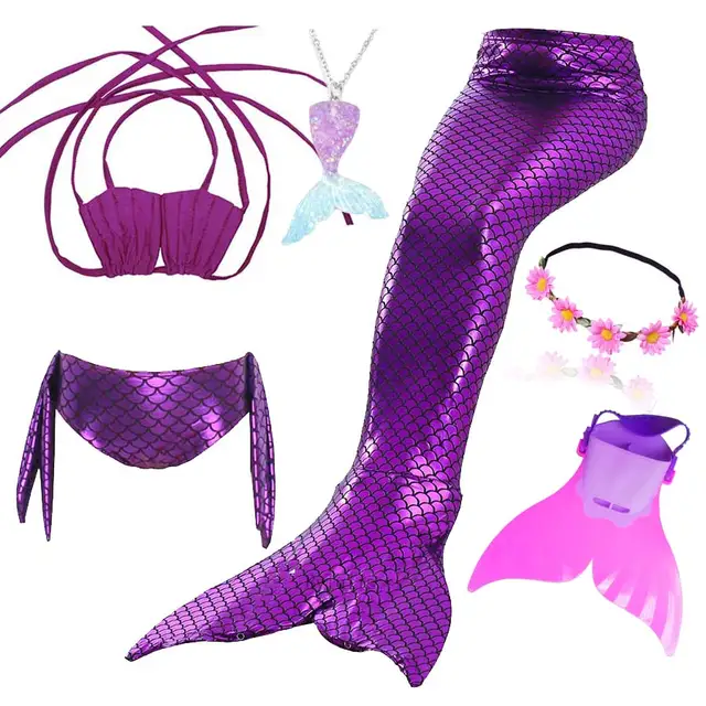 Mermaid Cosplay Costume Full Set - AllCosplay.com