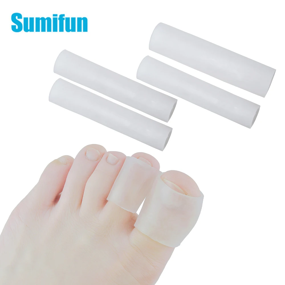 4-8-12pcs-Gel-Tube-Finger-Foot-Toe-Protectors-Foot-Feet-Pain-Relief ...