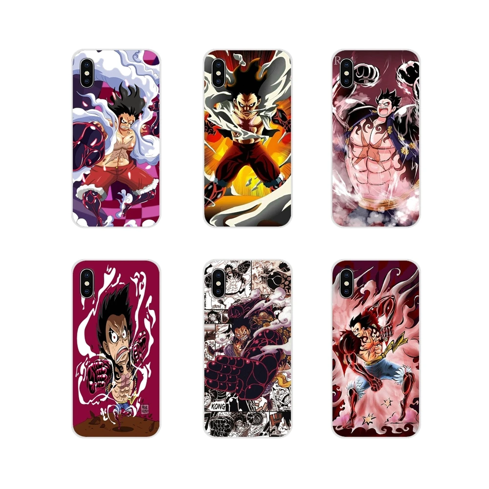 One Piece Luffy Gear 4 For Xiaomi Mi4 Mi5 Mi5S Mi6 Mi A1 A2 A3 5X 6X 8 ...