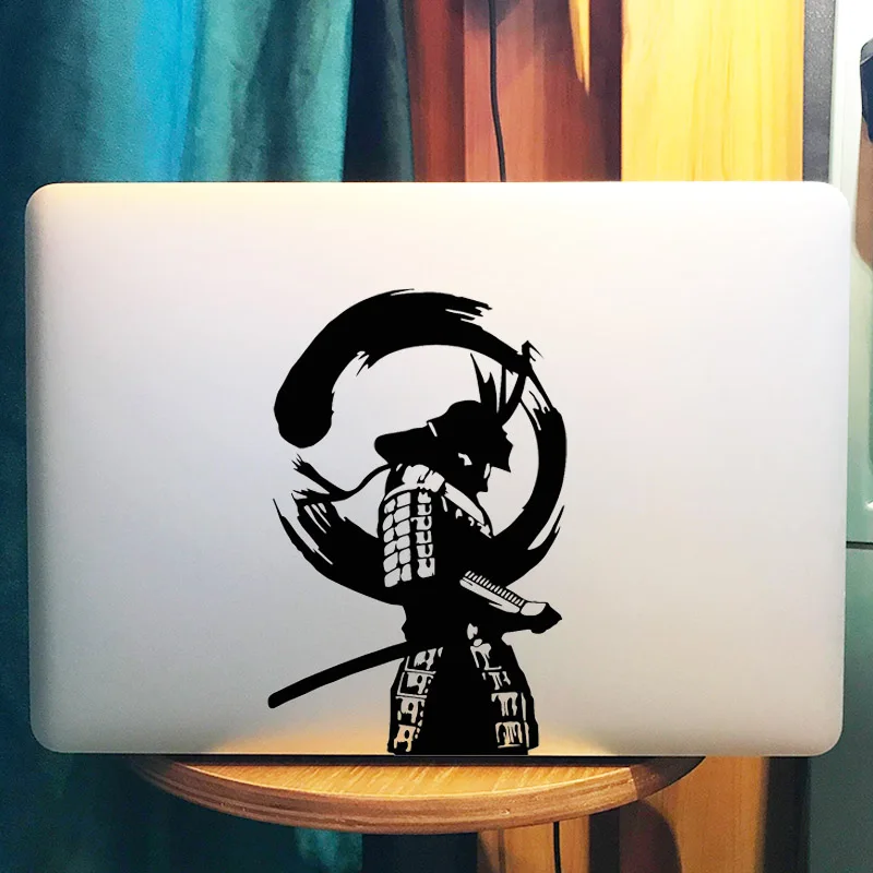 Japan Samurai Warrior Laptop Sticker for Macbook Pro 16" Air Retina 11 ...