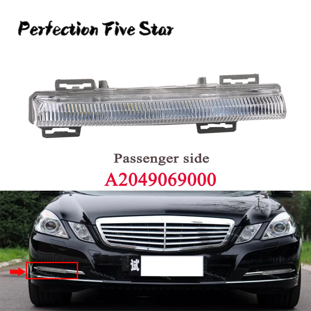 For-Mercedes-Benz-C-Class-W204-S204-E-Class-W212-Front-Right-Side-DRL ...