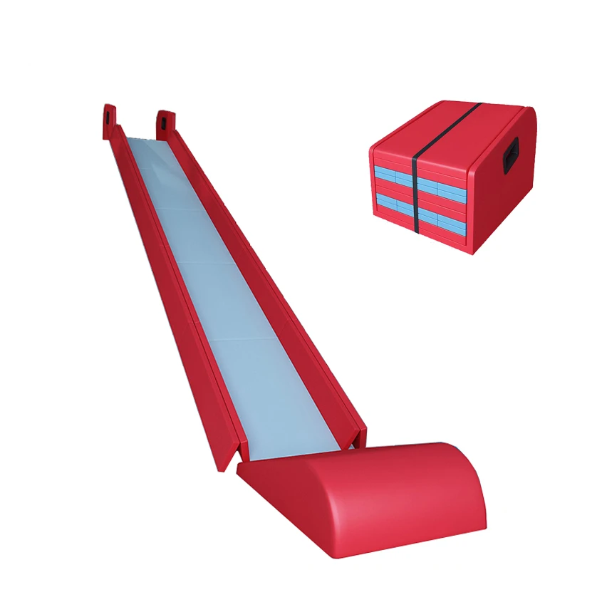 Kids Soft Slide Toys Play Set Household/kindergarten Folding Pu Foam ...