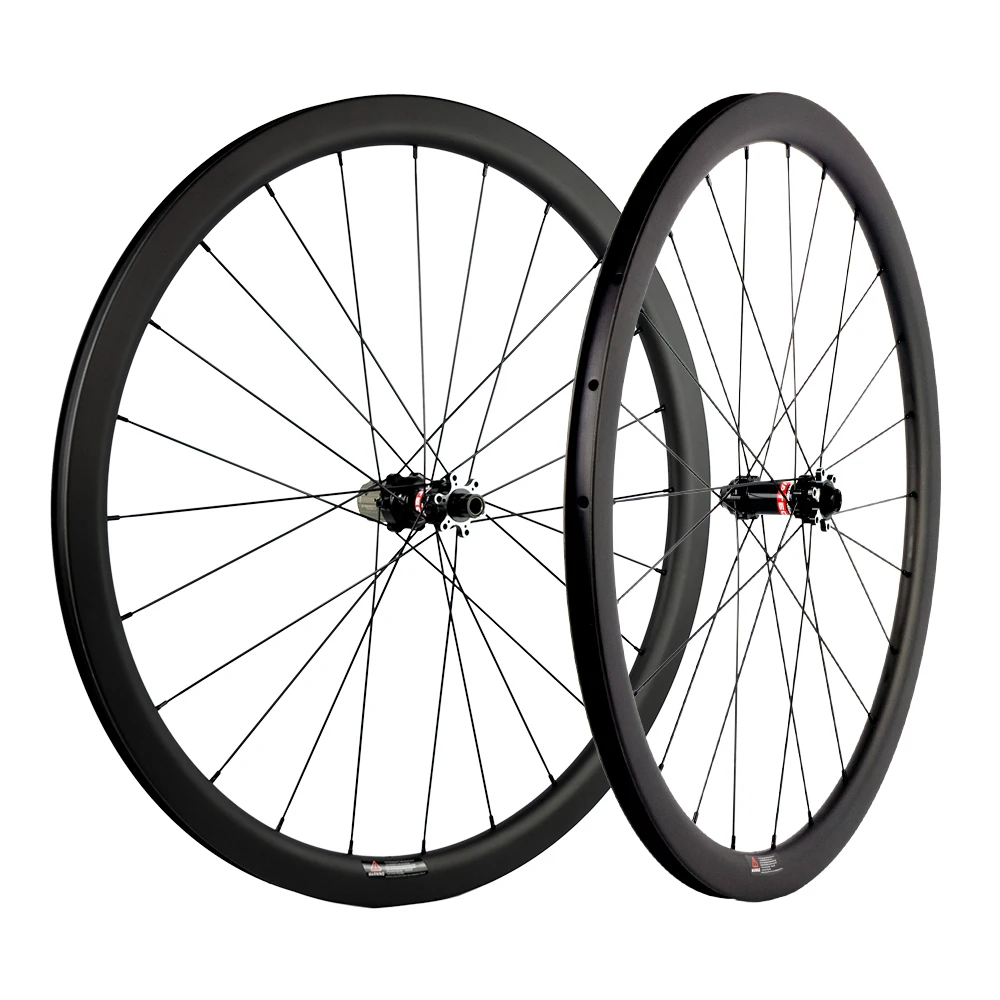 Disc-Brake-Carbon-Wheel-Road-Bike-38mm-Depth-UD-Matte-Without-Braking ...