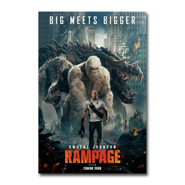 Rampage Movie Poster