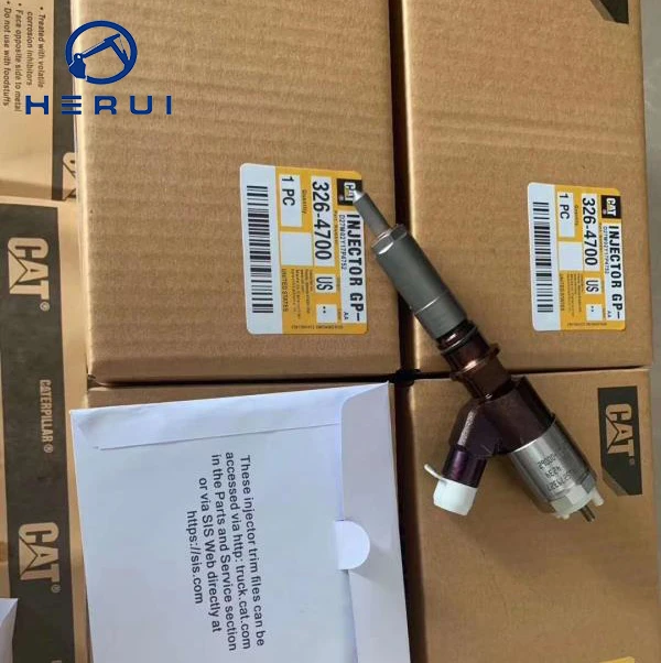 326 4700 High Quality Fuel Injector C6.4 For Caterpillar E320D Diesel ...