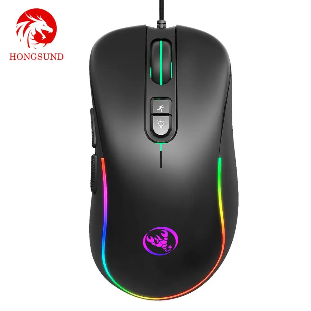 New-RGB-Macro-Programming-Game-Mouse-7-Keys-Can-Turn-off-Lights-Support ...