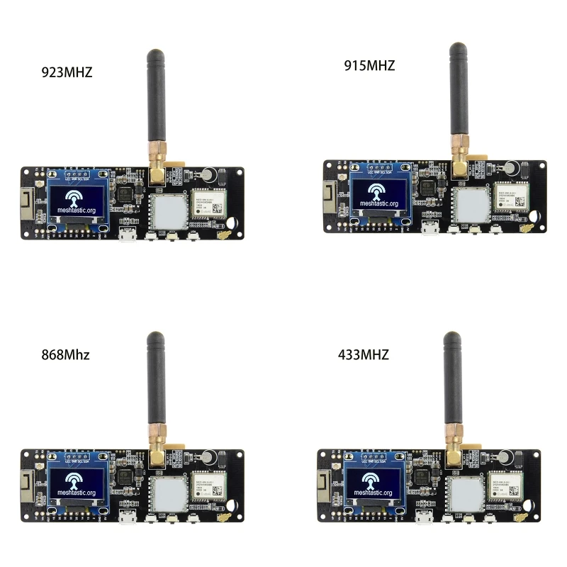 2022 novo ttgo meshtastic t beam v1.1 esp32 433/868/915/923mhz wifi ble lora esp32 gps NEO 6M ...