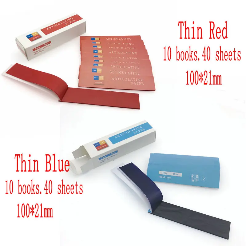 1 Box Non sticking Articulating Paper Dental Articulating Paper Strips ...