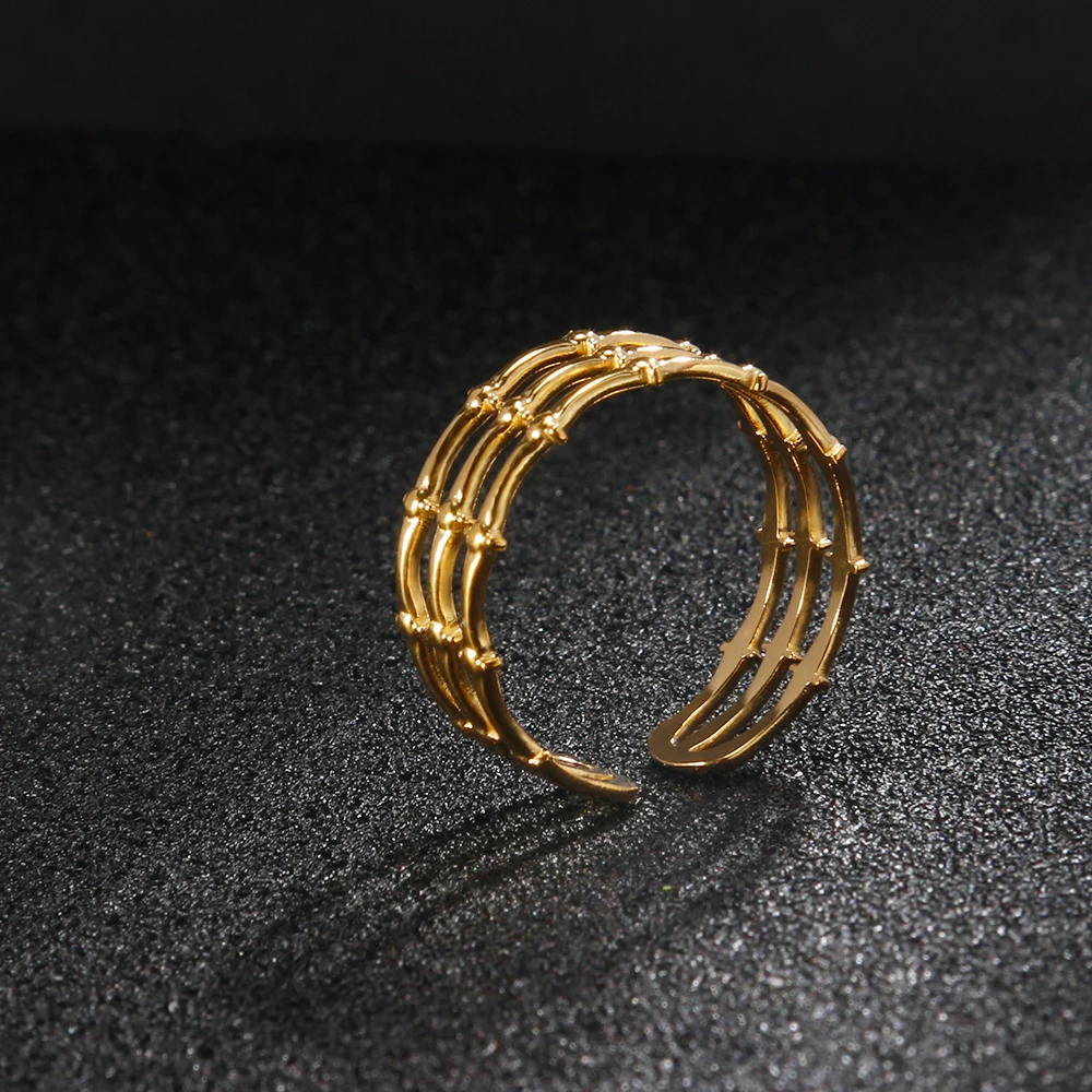 2021-Simple-Opening-Ring-For-Woman-Men-New-Fashion-Stainless-Steel ...