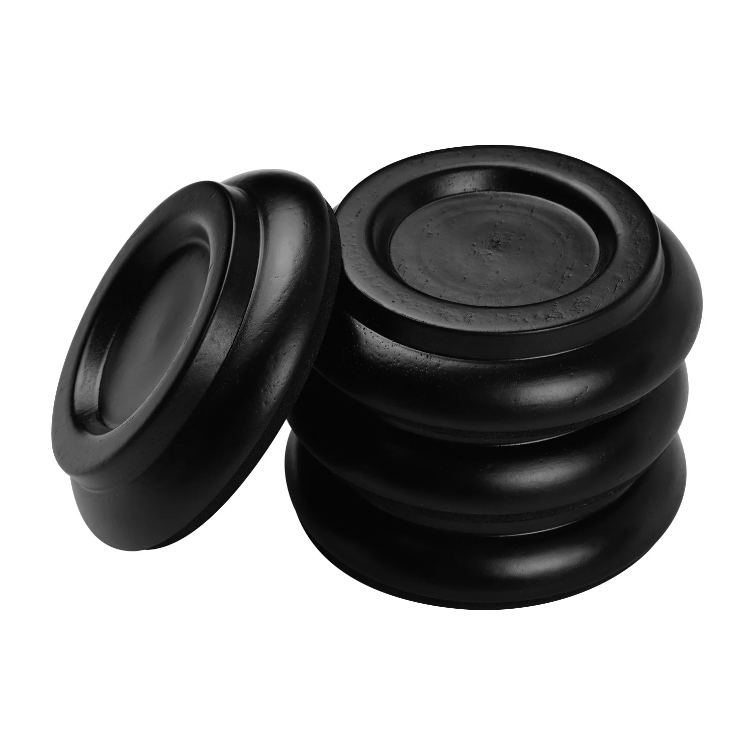 4pcs-Set-Solid-Wood-Upright-Piano-Caster-Cups-Coaster-with-Anti-slip ...