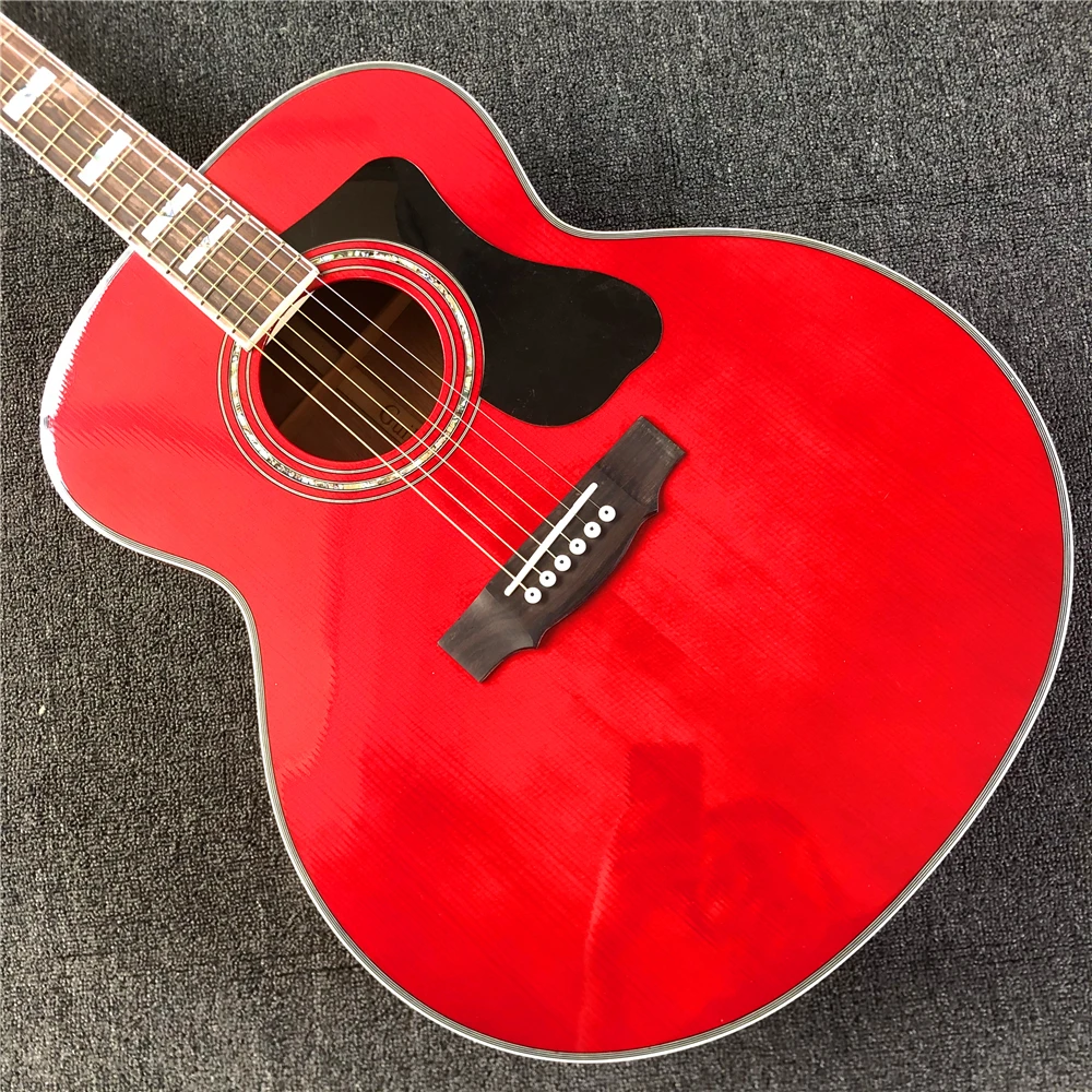 Red Acoustic Guitars