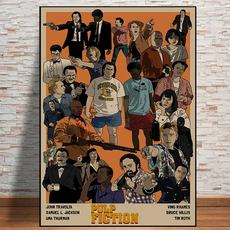 Pulp Fiction Art Poster