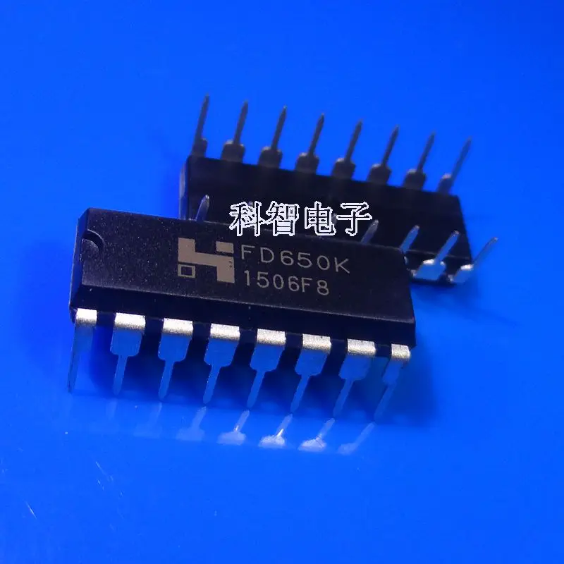100% LED original y nuevo, lote de 10 unidades, FD650K FD650, DIP16 ...