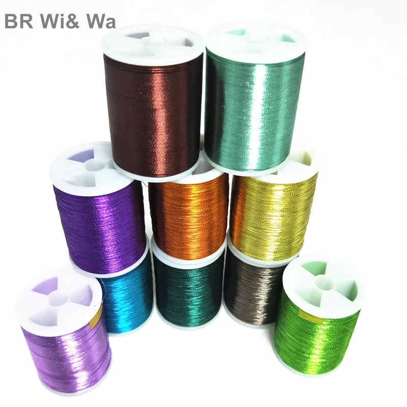 BR-Wi-Wa-Metallic-Thread-230m-Spool-Size-A-Fishing-Rod-Component-DIY ...