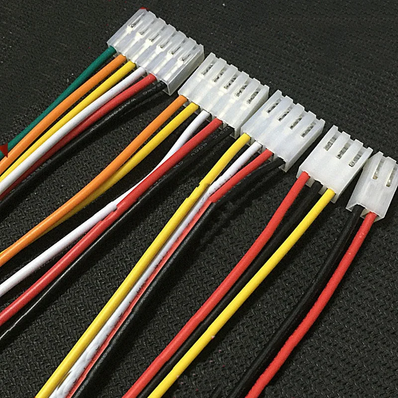10PCS CH3.96 CH 3.96mm Female Housing Plug Connector Wire Cable 2 3 4 5 ...
