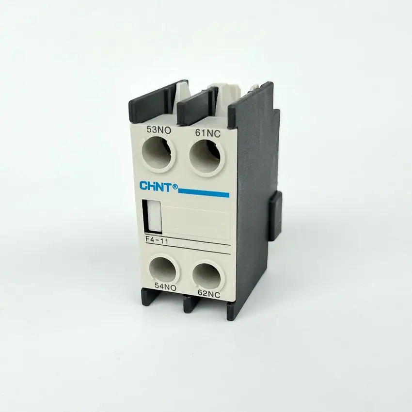 Contactor auxiliar CHINT AC, bloque de contacto, F4 02, 2NC, F4 20, 2NO ...