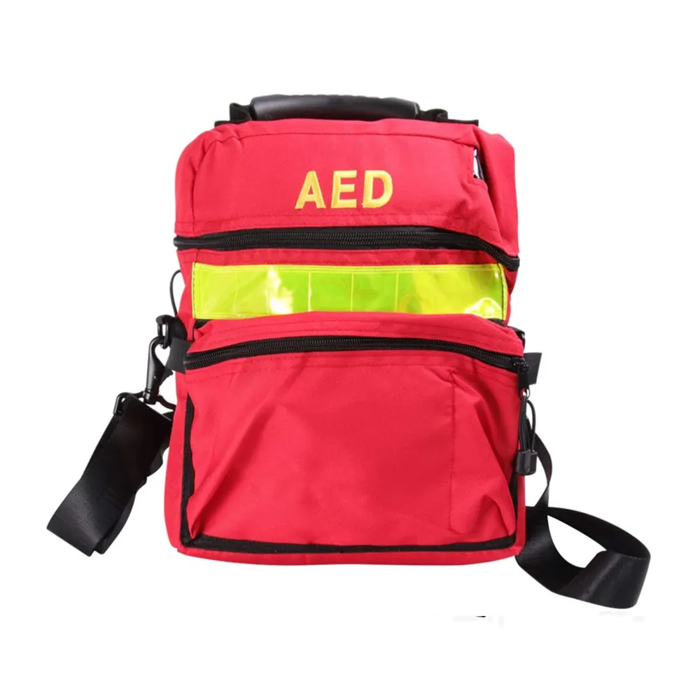 AED Medical Bag First Aid Bag Empty Travel Rescue Defibrillator Pouch ...