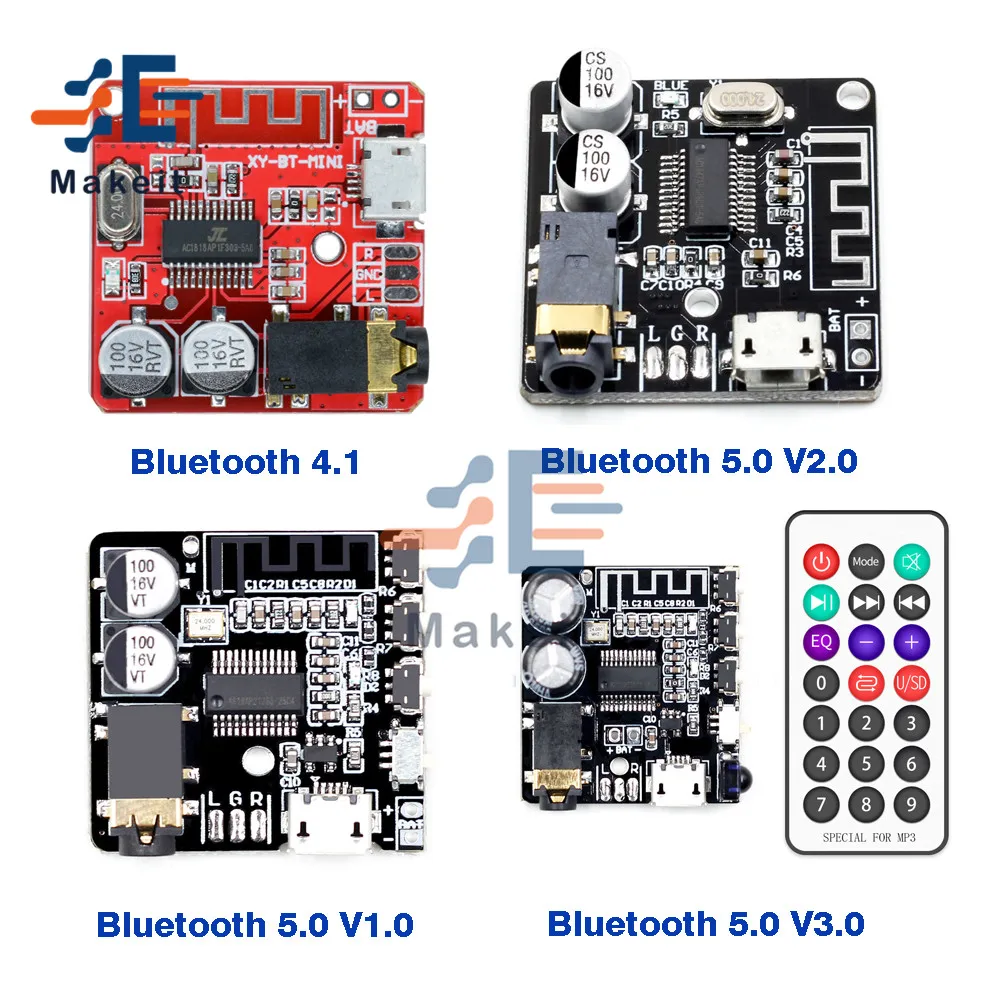 Bluetooth 4.1 5.0 Vhm-314 Bluetooth Audio Receiver Board Mp3 Lossless ...
