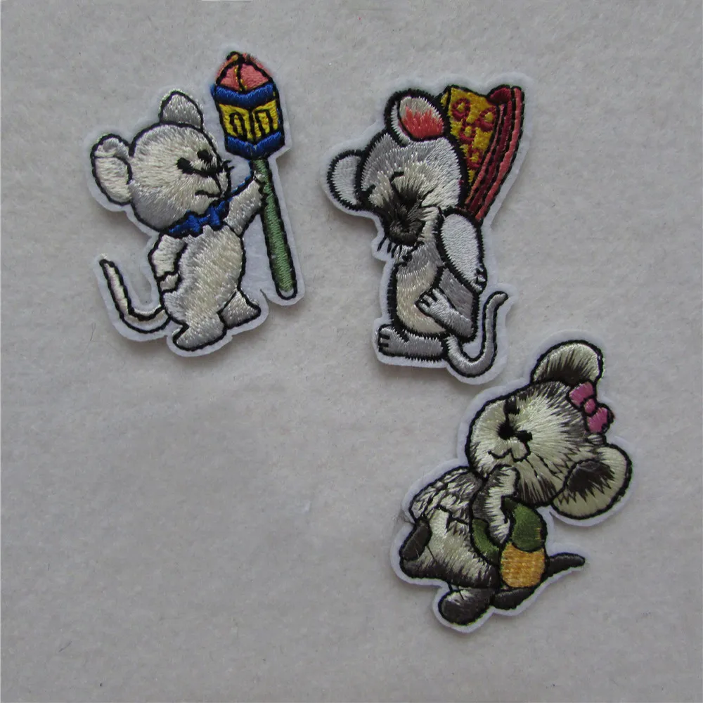 new style fashion skull Patches Iron On Embroidered Patch For Clothing ...